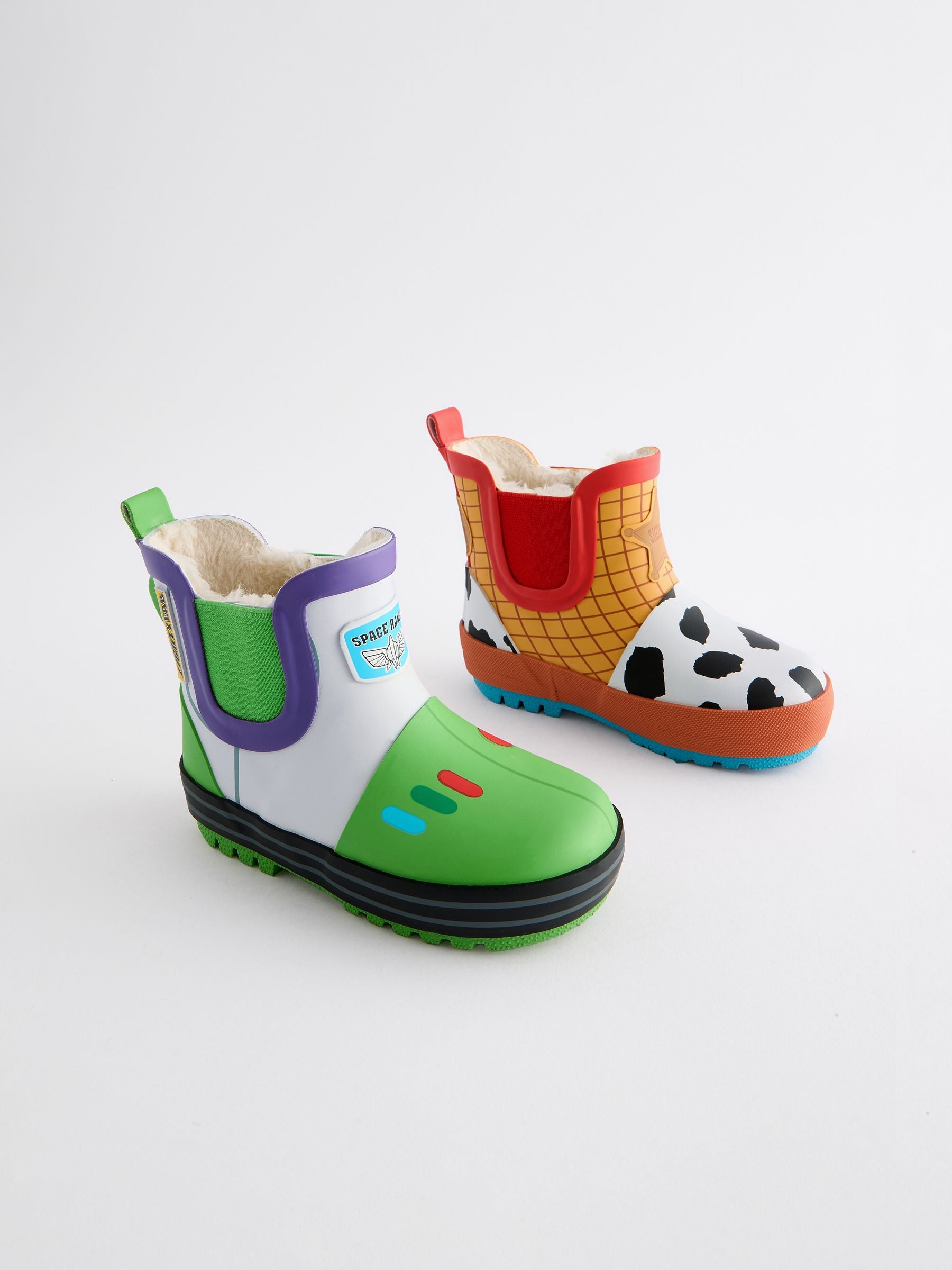 Ochre Yellow Toy Story Warm Lined Ankle Wellies – Disney Kidz